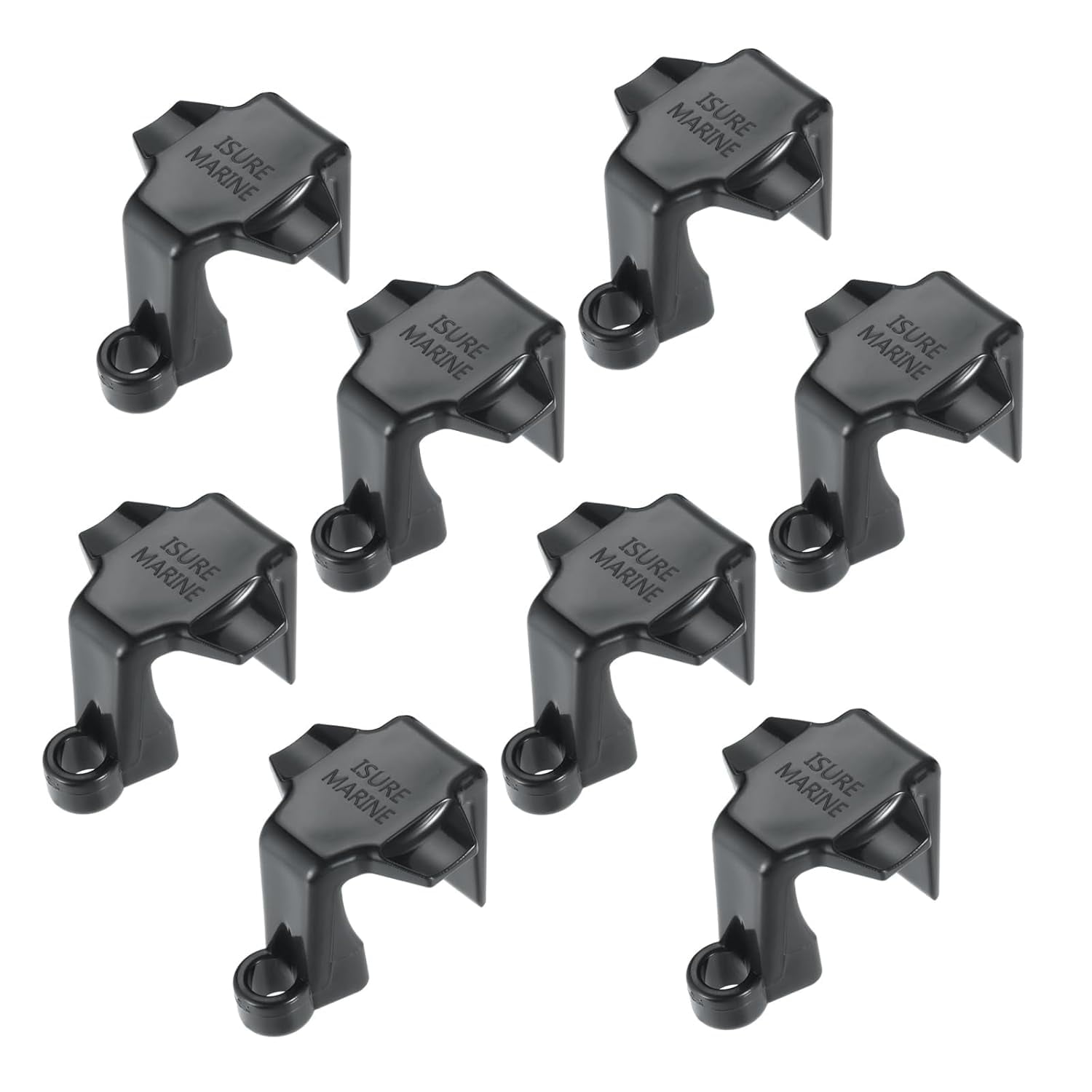 8 Pack Boat Bumper Clips, Pontoon Boat Fender Clips Adjusters Boat ...