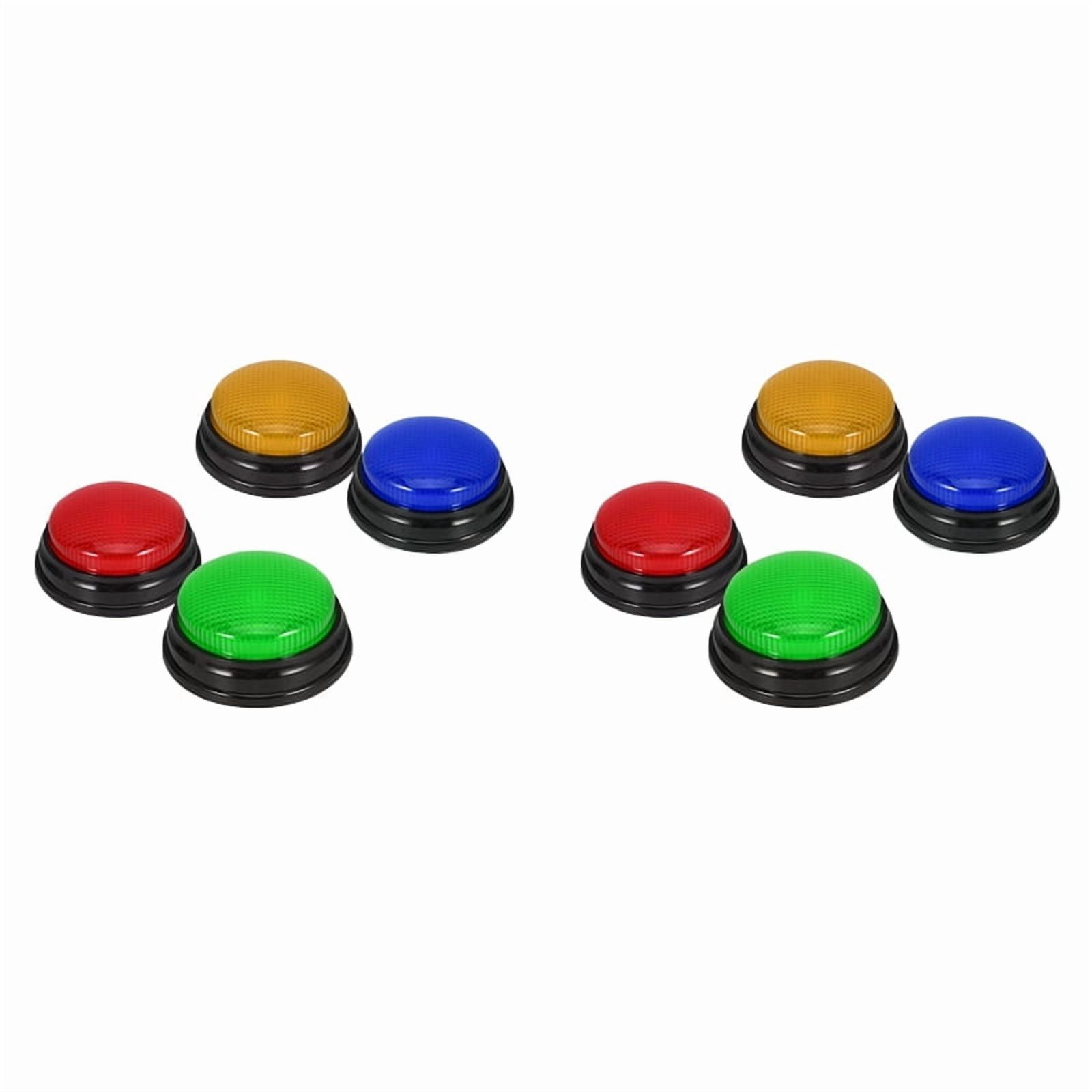 8 Pack Buzzers for Trivia Games, Answer Buzzers for Classroom, Game ...