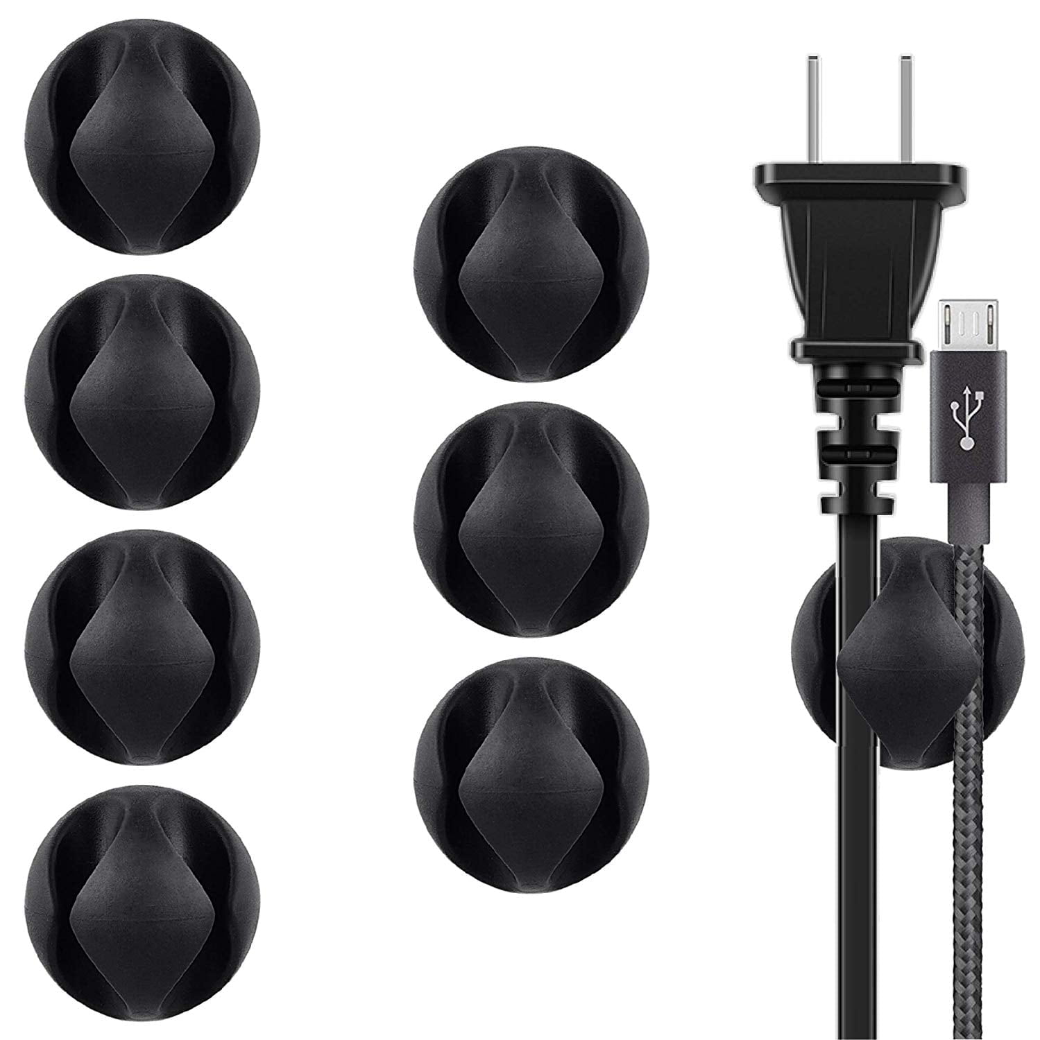 8-Pack Cable Reel Organizers – Efficient Cord Management with Desktop ...