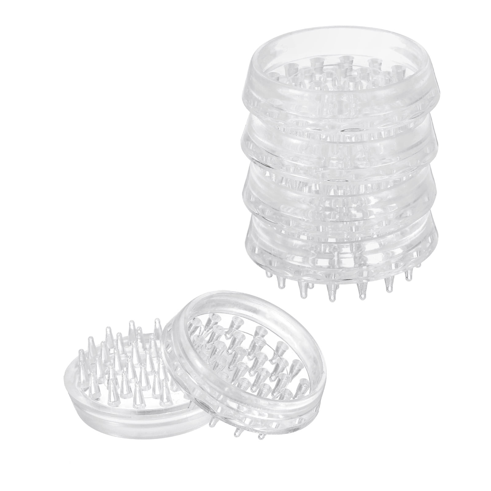Uxcell Carpet Protectors Spiked Caster Cups Spiked Furniture Cup 1.46 ...