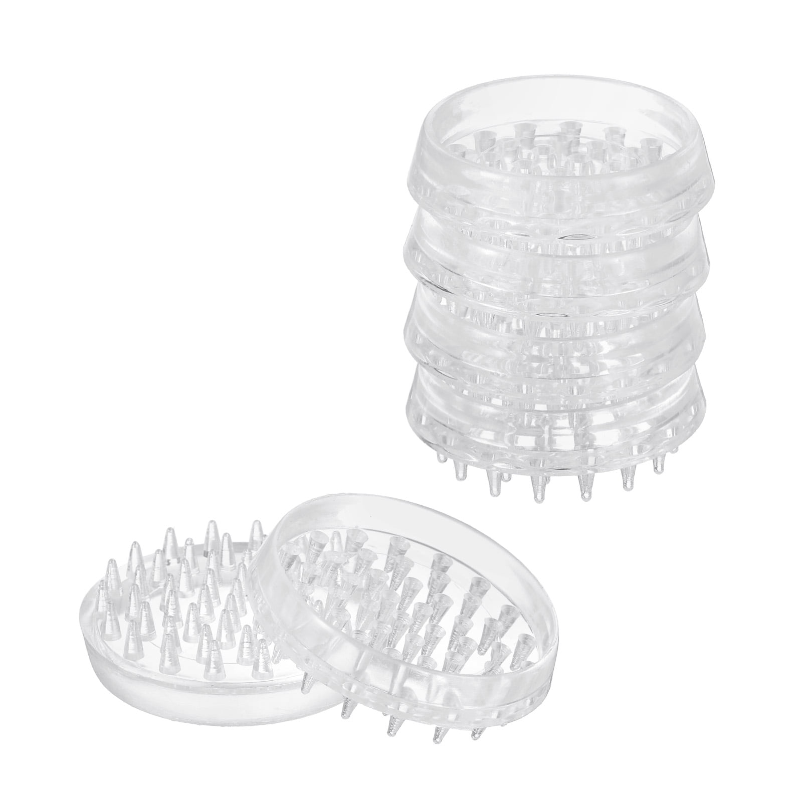 Uxcell Carpet Protectors Spiked Caster Cups Spiked Furniture Cup 1.89 ...