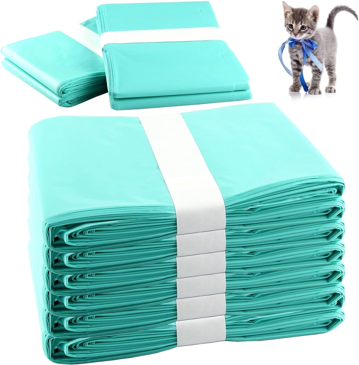 AIMIDODO Cat Litter Pail Pail Refills 8 Pack Durable Plastic Compatible ...