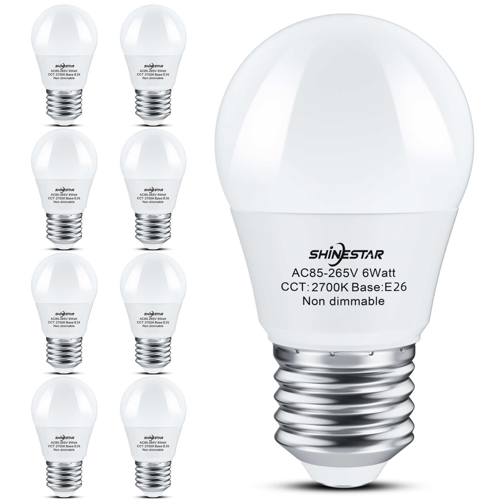 Great Value LED Ceiling Fan Bulb, 6.5-Watt (60W Eqv.) A15 Shape E26 ...