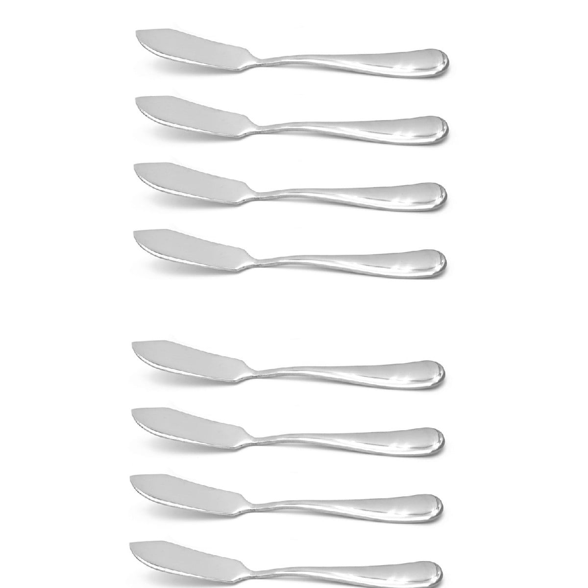 8 Pack Cheese Spreader, TRIANU Stainless Steel Butter Knife Bread Jam ...