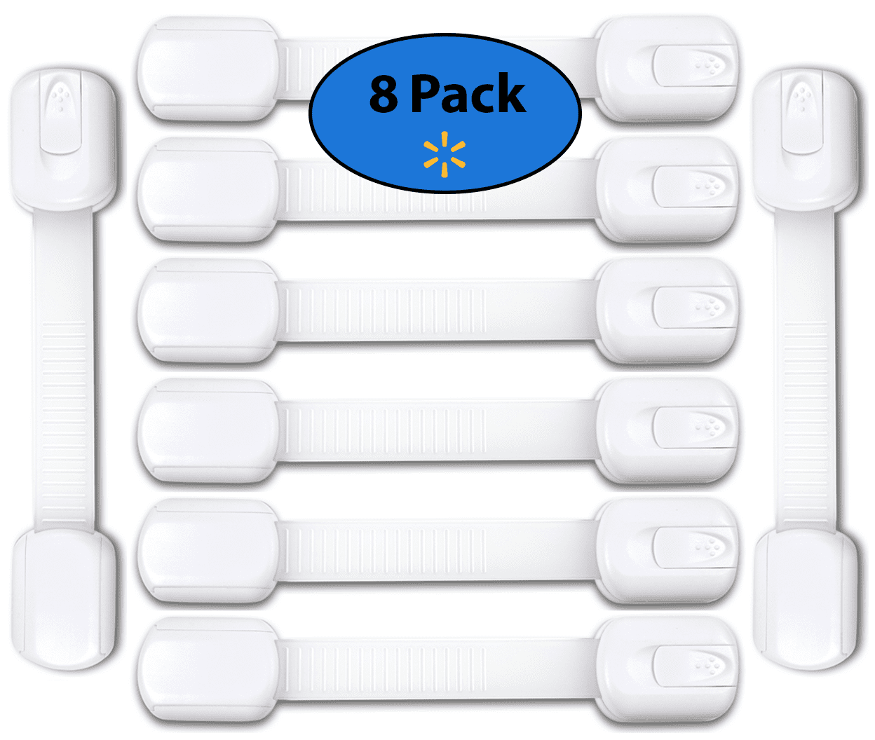 8 Pack Child Proof Cabinet Locks, Baby Proofing for Toilet ...