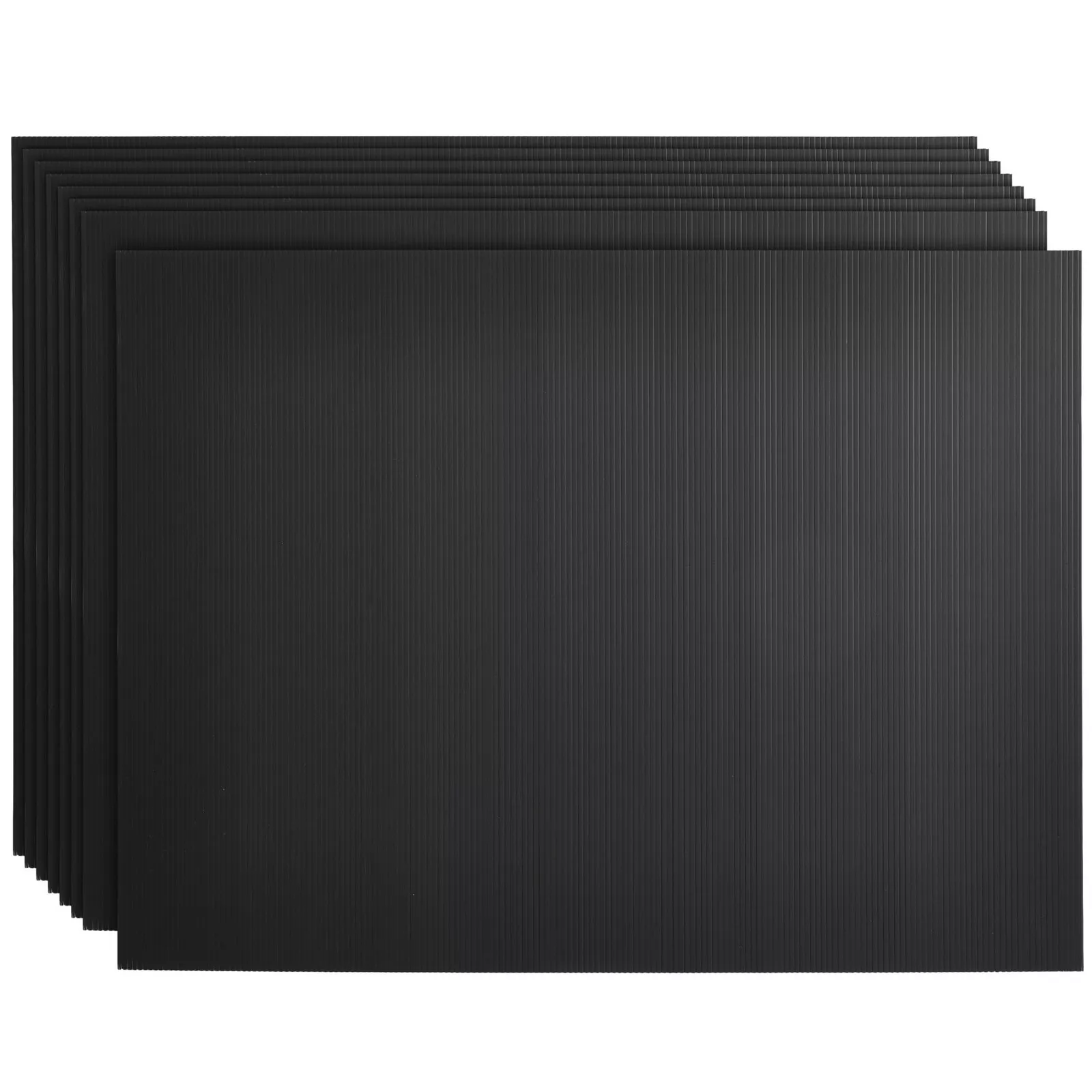 8-Pack Corrugated Plastic Yard Signs, 18x24 Poster Board, Blank Surface ...