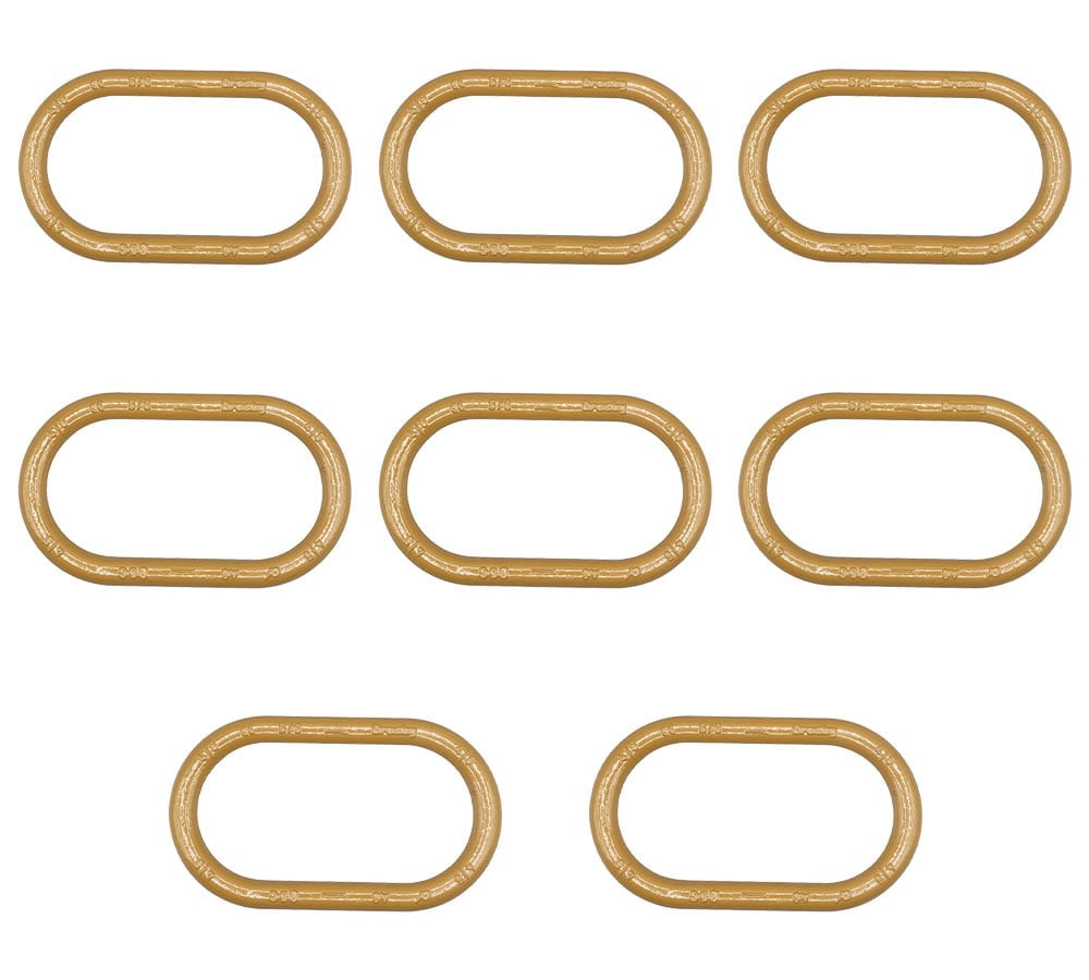 8 Pack Crosby A-342W 3/4 Inch Oblong Master Link for Chain & Wire Rope ...