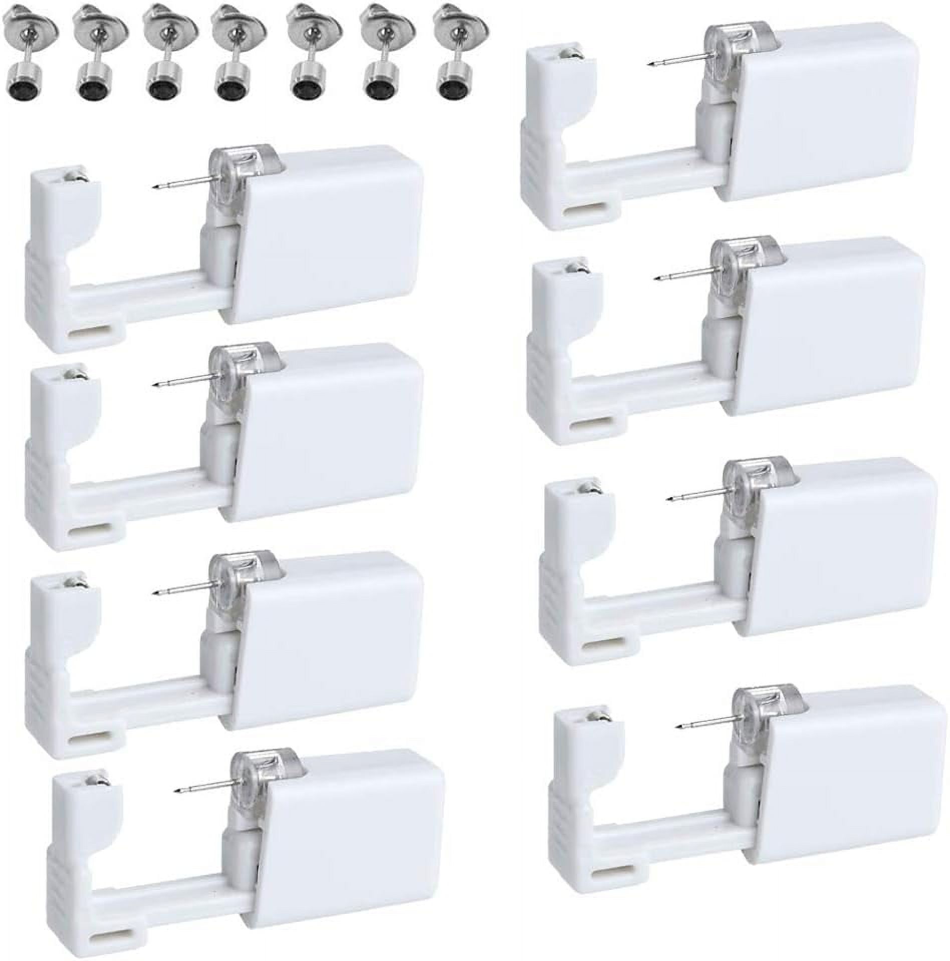 8 Pack Disposable Ear Piercing Gun with Ear Studs Asepsis No Pain ...