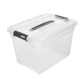 5 Pack - Ezy Storage 18L Solutions + Storage Box with Insert Tray ...