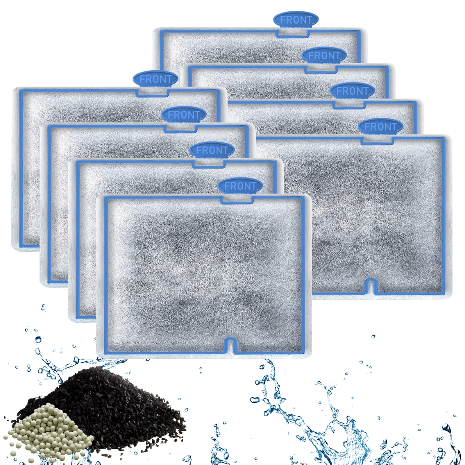 Driamor Filter Cartridge for Aquarium Water Zeolite 8 Pack Compatible ...