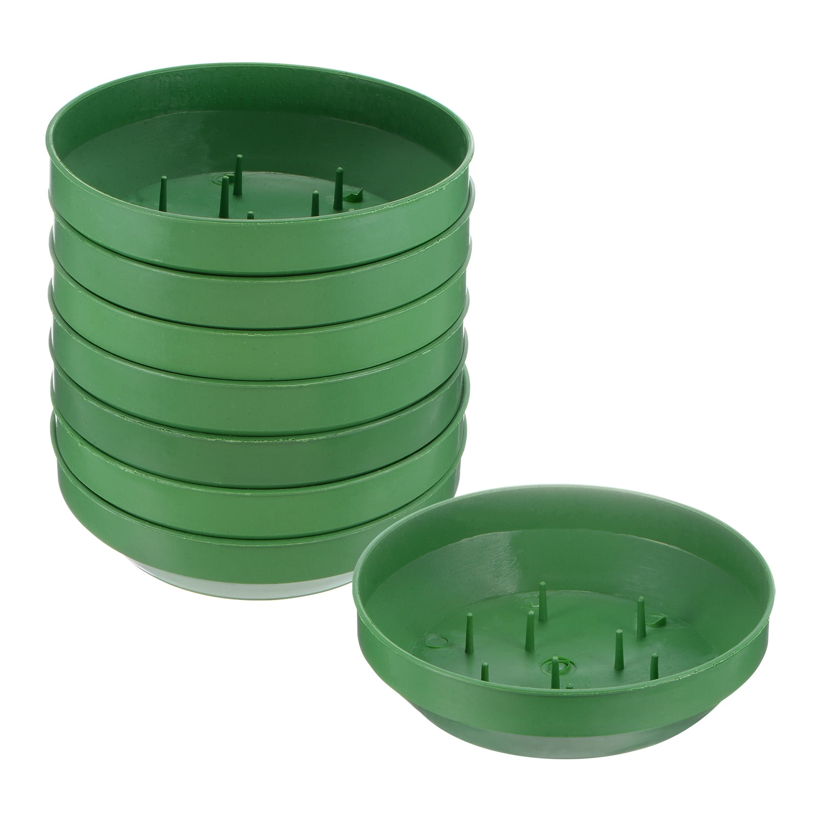 8-Pack Floral Centerpiece Trays, 5.51 Inch Plastic Bowl Flower ...