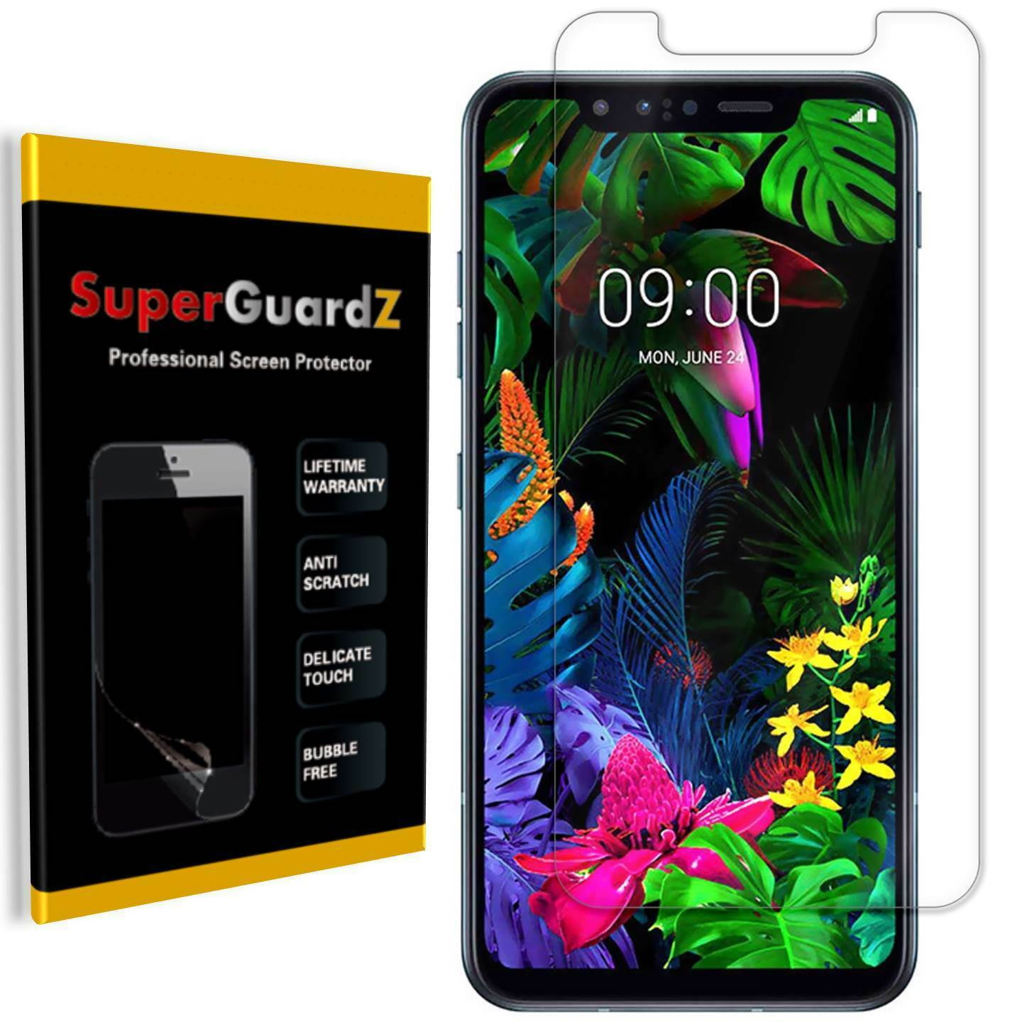 [8-Pack] For LG G8S ThinQ SuperGuardZ Screen Protector, Ultra Clear ...