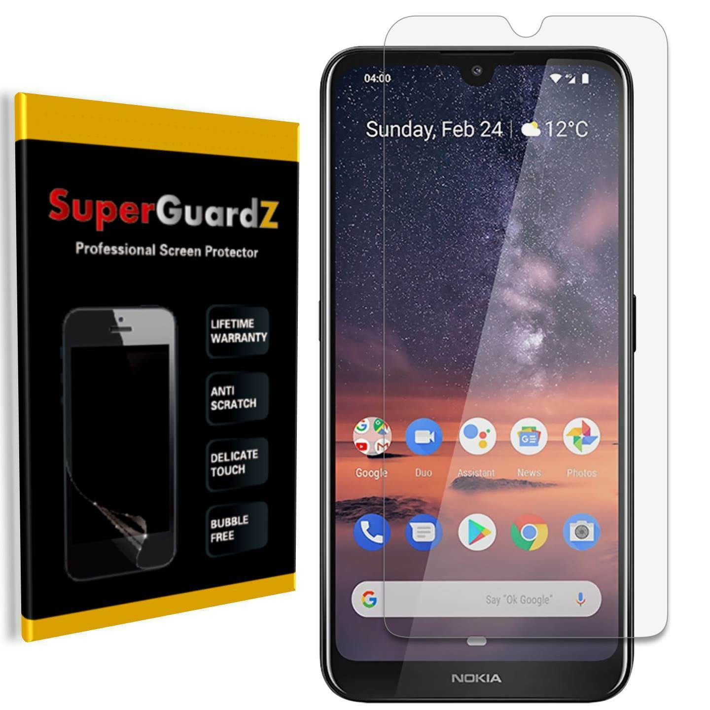 [8-Pack] For Nokia 3.2 / Nokia 3 V SuperGuardZ Screen Protector, Ultra ...