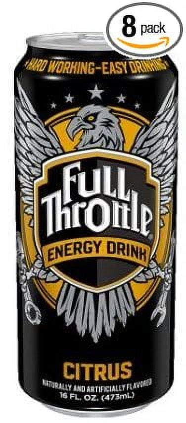 8 Pack - Full Throttle Energy Drink - Citrus - 16 Ounce - Walmart.com