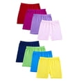 8 Pack Girls Bike Cartwheel Shorts Toddler Under Dress Dance Short Kids ...