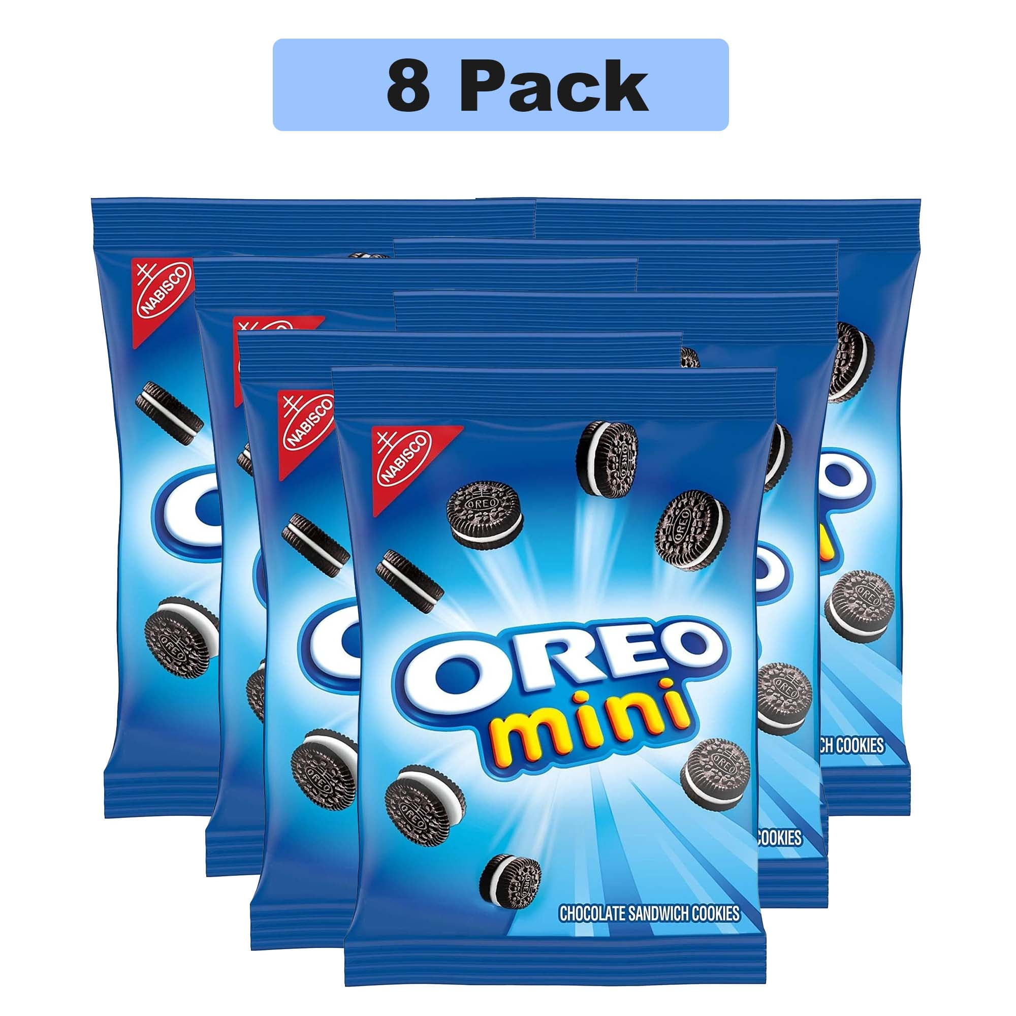 RADYAN 8 Pack Original (8) Oreo Mini Fresh Sandwich Cookies - a Healthy ...