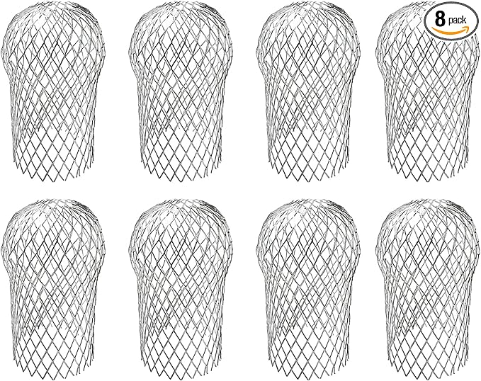 8 Pack Gutter Guards, Gutter Downspout Guard, Expand Aluminum Gutter ...