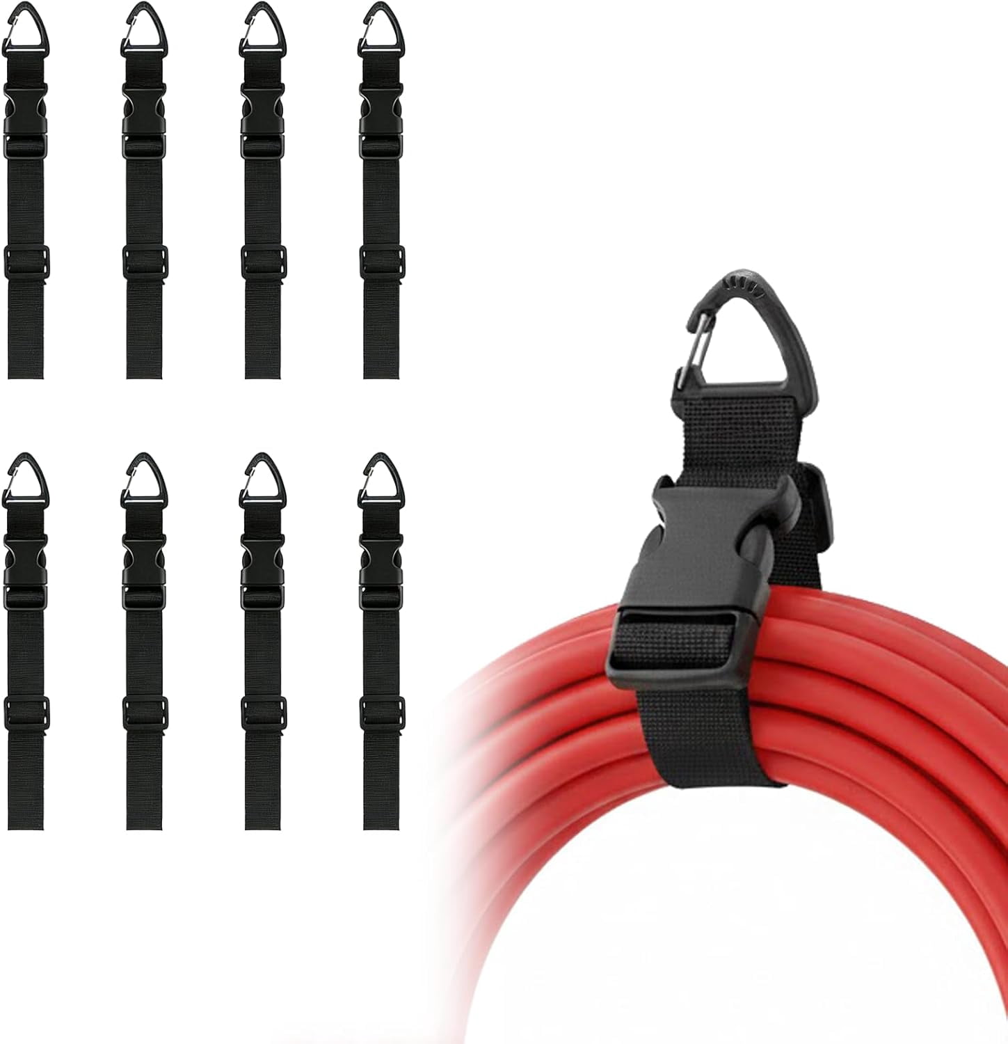 8-Pack Heavy Duty Extension Cord Organizer with Adjustable Arms - 17 ...