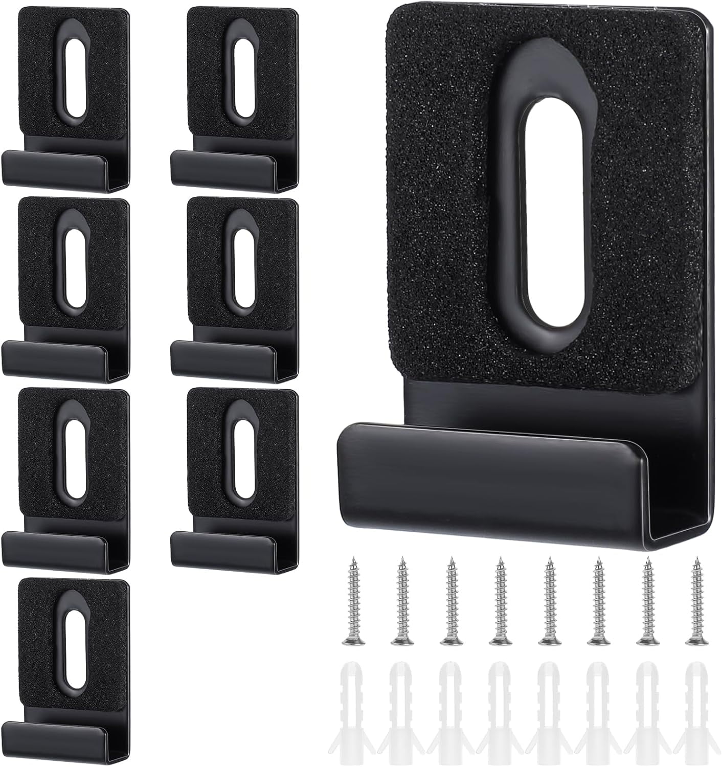 8 Pack Heavy Duty Mirror Holder Clips Metal Mirror Clips Mirror Hanger ...