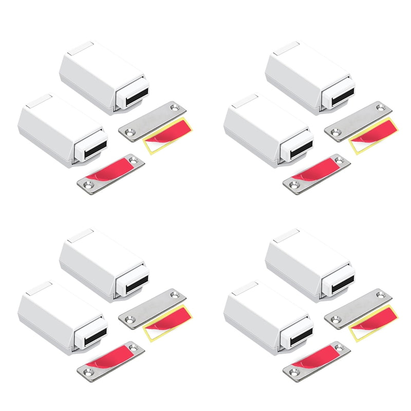 8 Pack Heavy Duty Push Latch & Lock for Hidden Door Touch Latches and ...