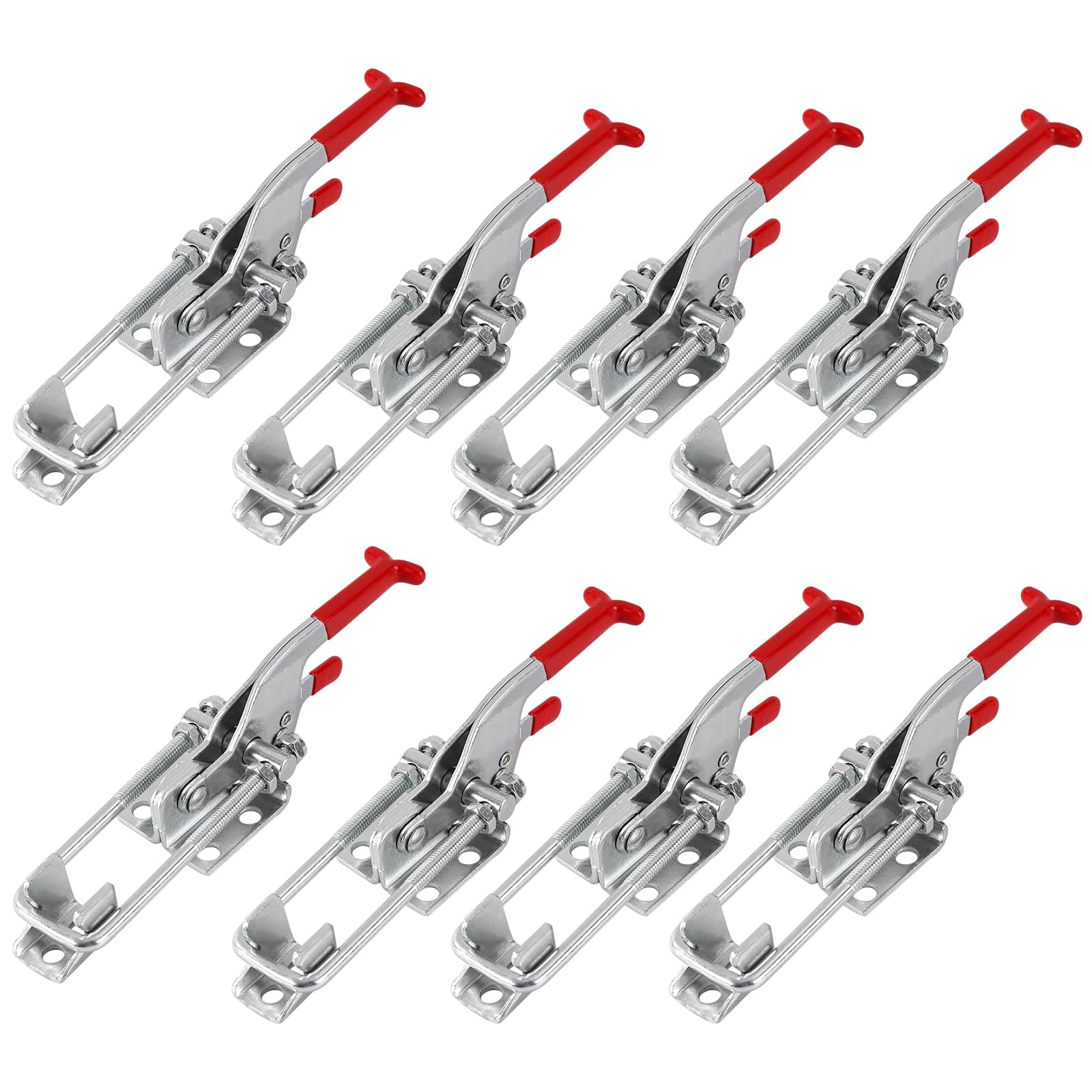 8 Pack Heavy Duty Toggle Clamp Latches 431 Type, 2000Lbs Holding ...