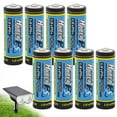 (8-Pack) HyperPS 3.2V LiFePo4 14430 (14 x 43mm) 400mAh Rechargeable ...