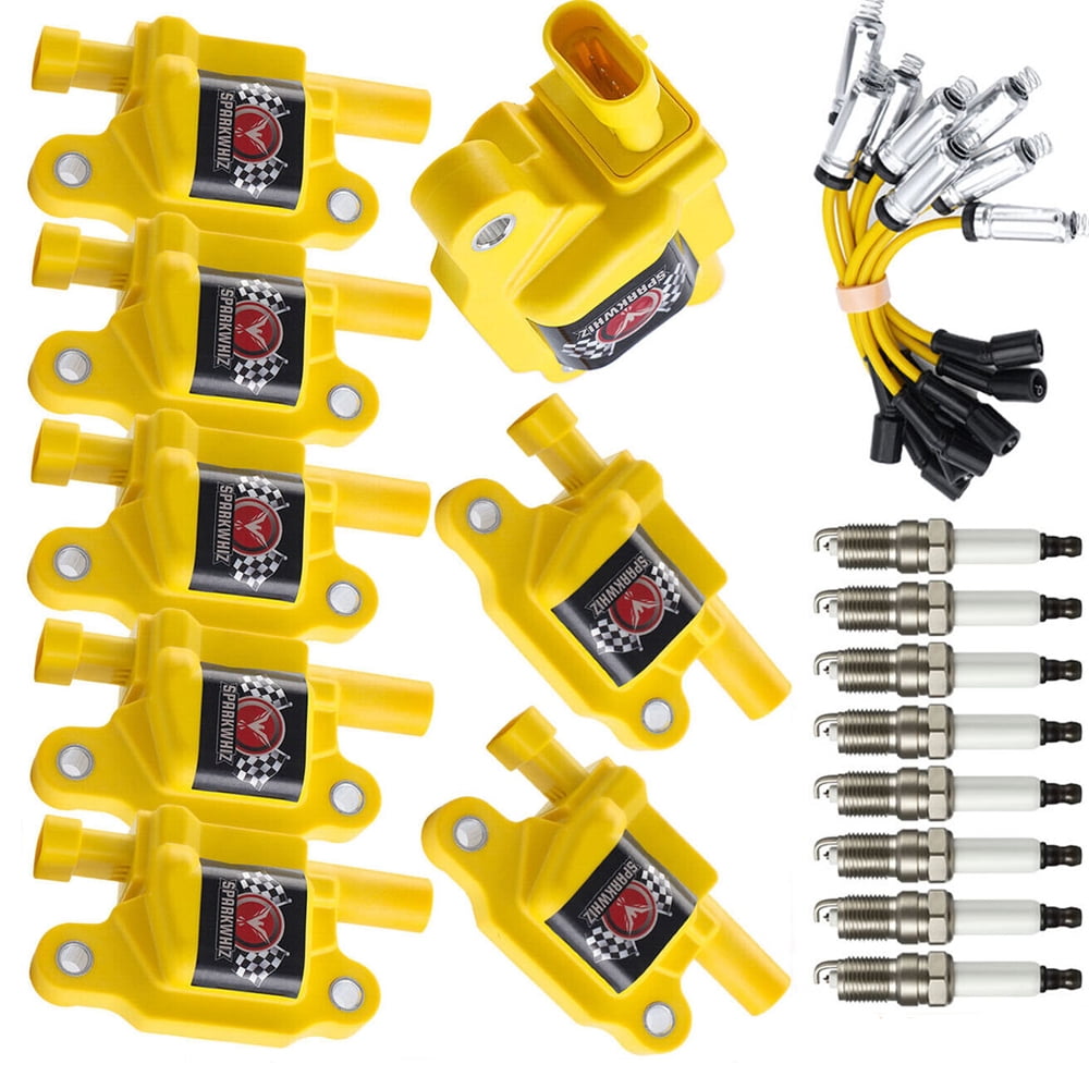 8 Pack Ignition Coil UF413 Spark Plug Wire For Chevy Silverado 1500 8-pack-ignition-coil-uf413-spark-plug-wire-for-chevy-silverado-1500