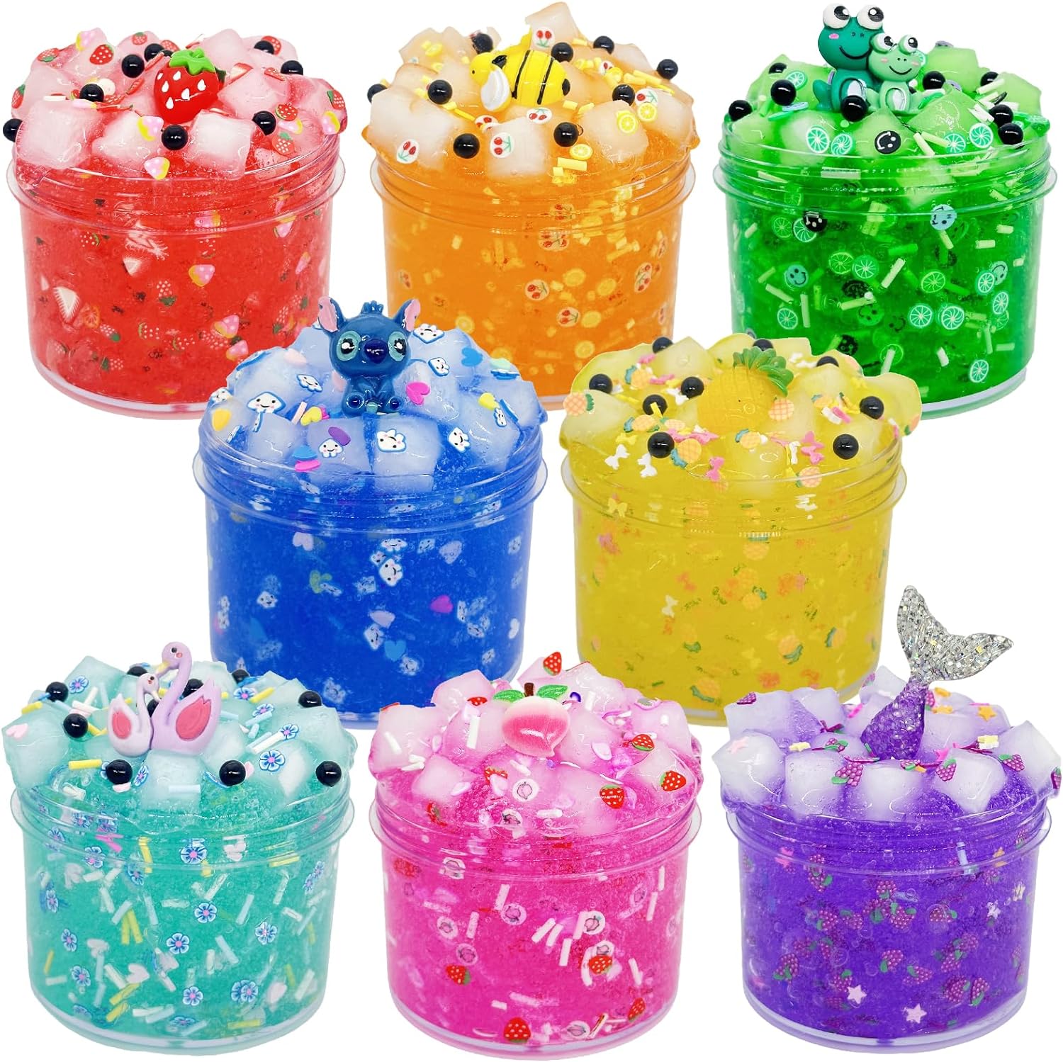 Play-Doh Slime: Super Stretch, and HydroGlitz 12 Color Variety Pack, 1. ...