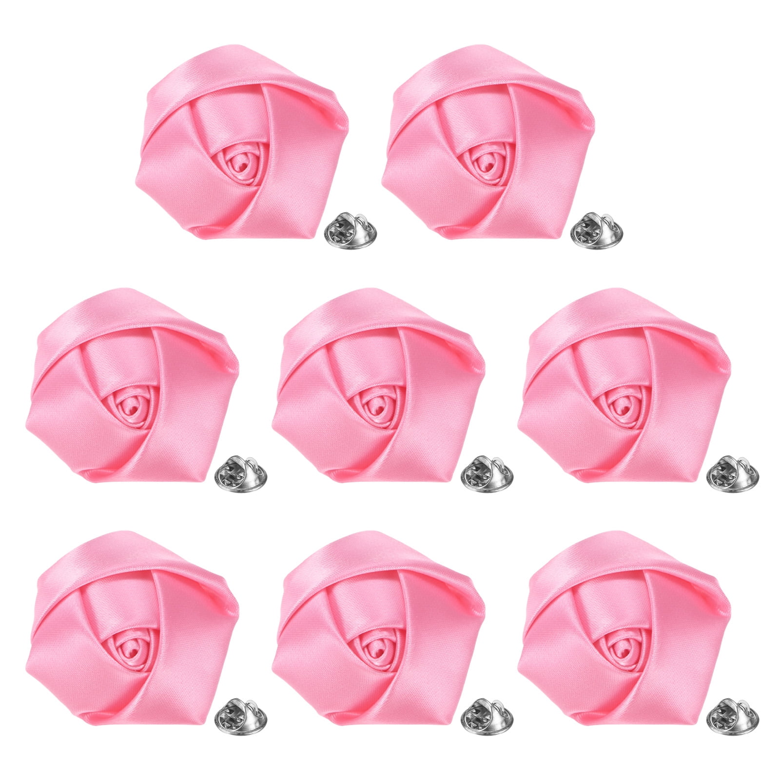 8-Pack Lapel Pin for Men Suits, 1.97" Flower Boutonnieres Brooch Pins ...
