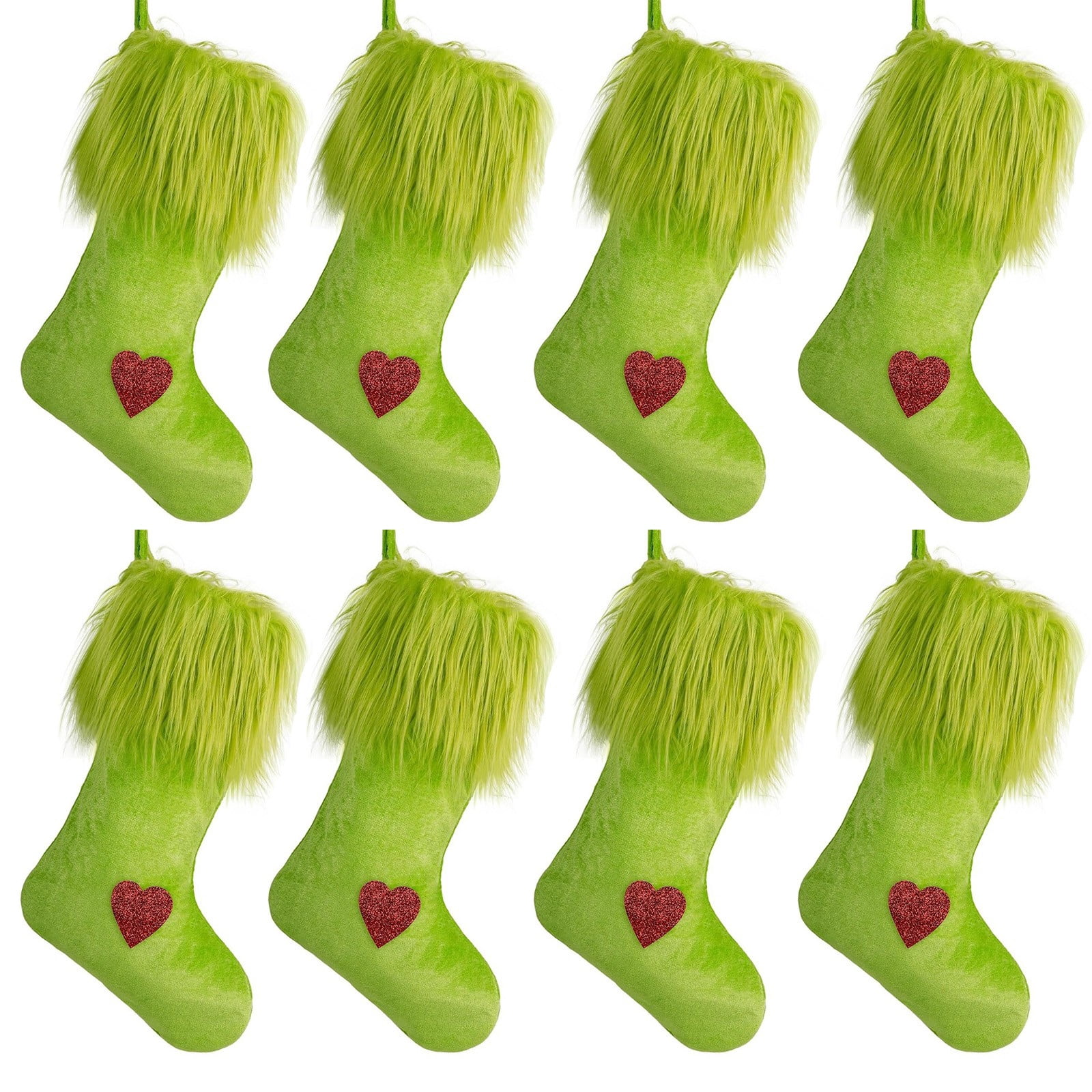 8 Pack Long Hair Love Socks Ornaments, Bedside Gift Storage Socks ...