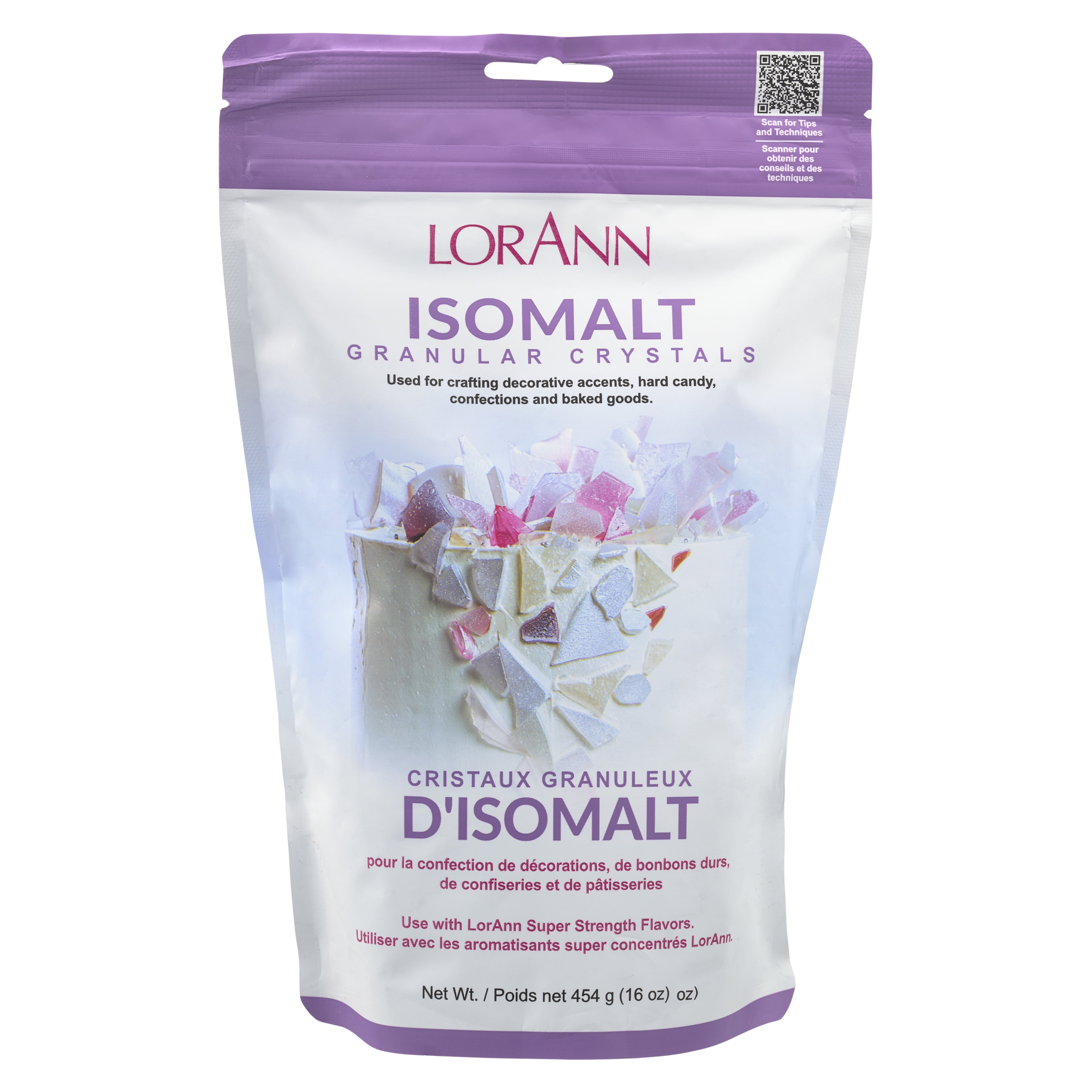 8 Pack: LorAnn Isomalt Granular Crystals - 16oz. - Walmart.com