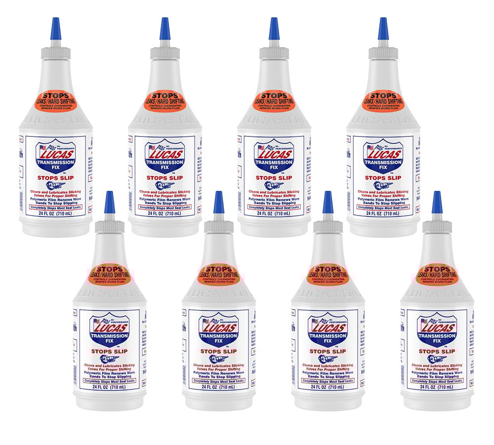 (8 Pack) Lucas Oil 10009 Transmission Fix - 24 Ounce - Walmart.com