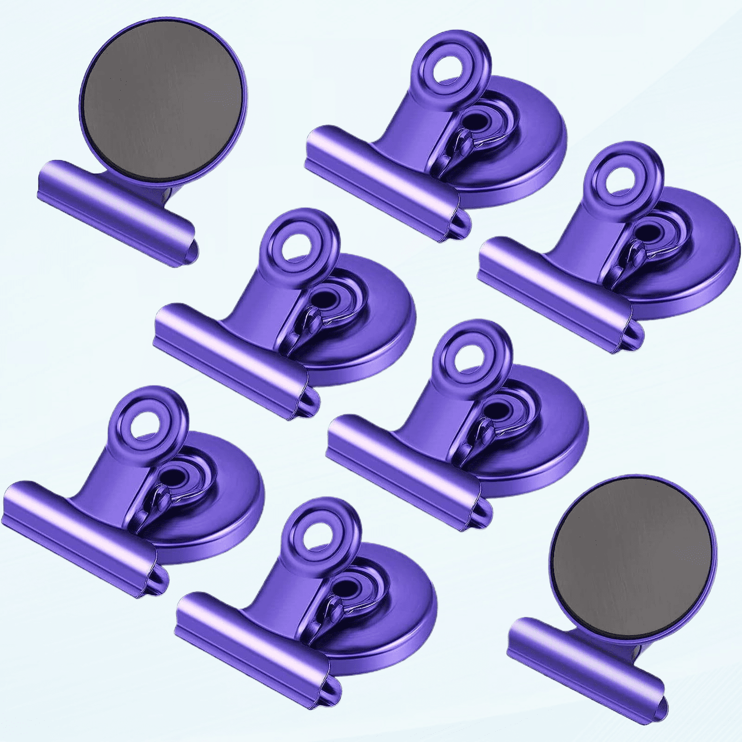 8 Pack Magnet Clips, Strong Fridge Magnets Clips, Heavy Duty Clip ...