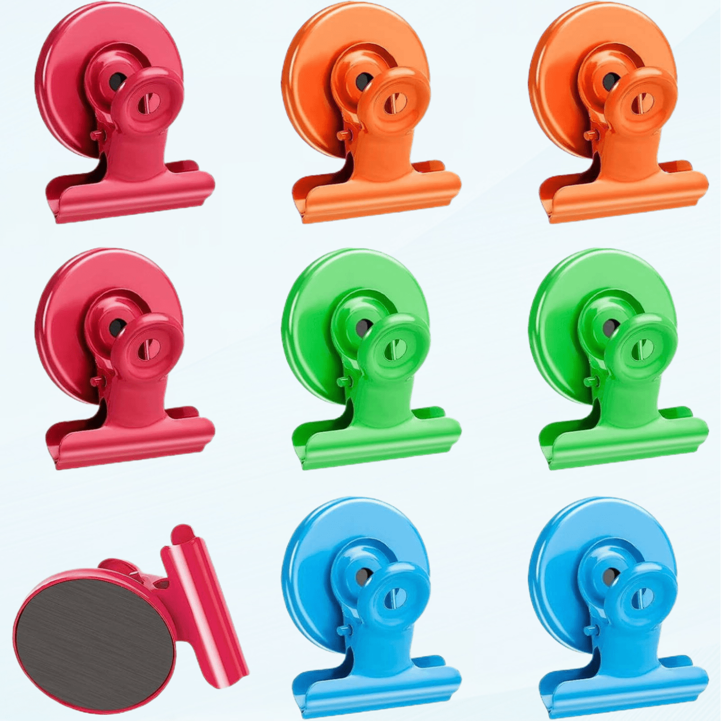 8 Pack Magnetic Clips for Refrigerator Whiteboard Locker, Fridge ...