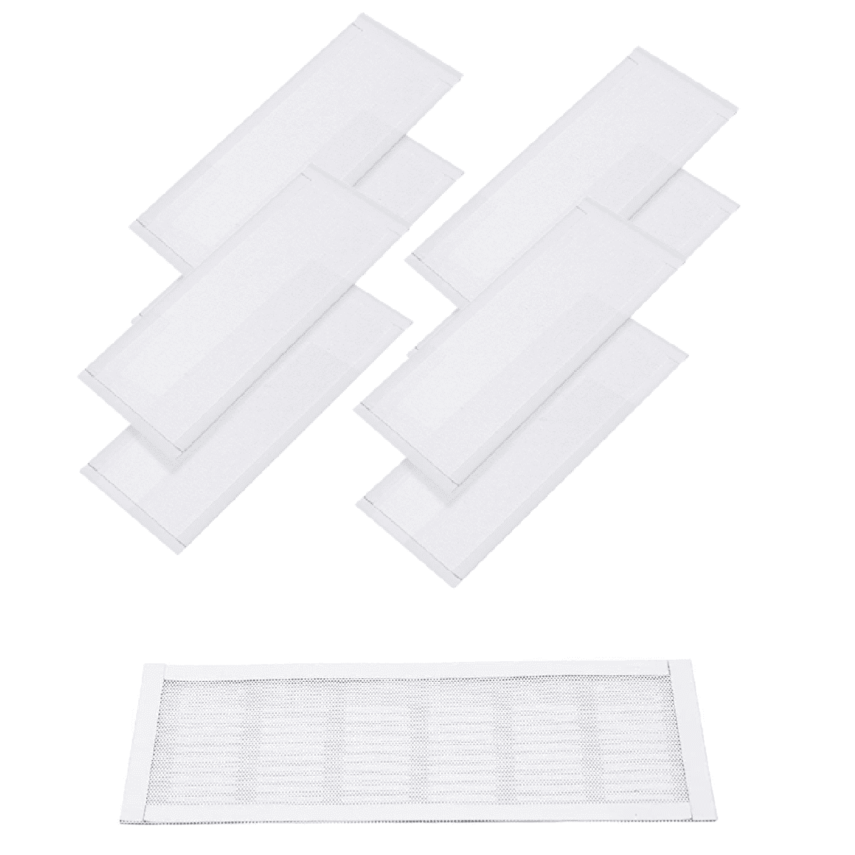 8 Pack Magnetic Floor Register Vent Mesh Cover- 4"x10" Floor Air Vent ...