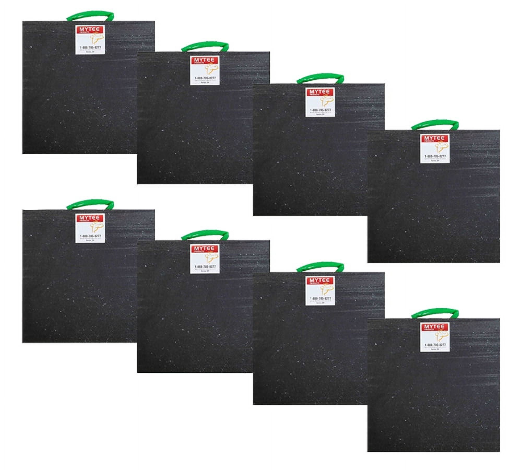 (8 Pack) Medium Outrigger Pad 18" x 18" x 1.5" Thick for Crane, Wrecker ...