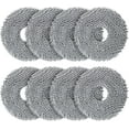8 Pack Mop Pads for Roborock QV 35A/Saros 10R/Q Revo/Qrevo S/Qrevo Pro ...
