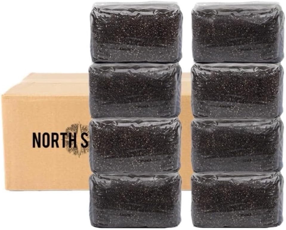 (8-Pack) North Spore CVG (Coco Vermiculite Gypsum) Sterile Bulk ...