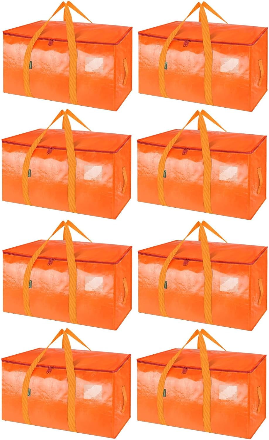 8-Pack Oversized Moving Bags with Reinforced Handles, Heavy-Duty ...