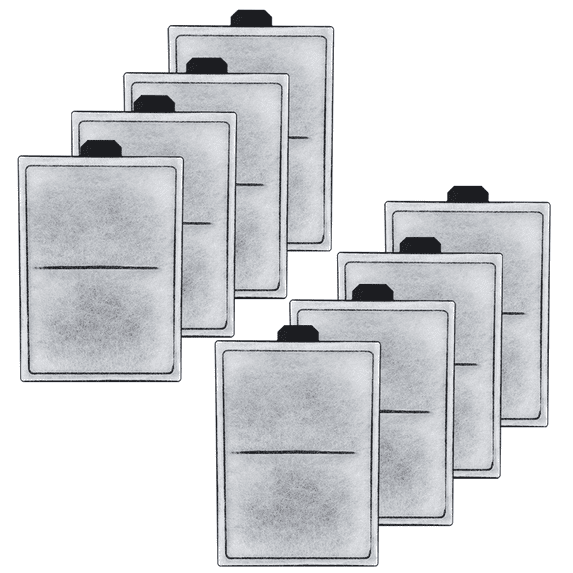 8 Pack PF-L Filter Cartridge for Top Fin PF-L Silenstream Filter Cartridges PF20, PF30, PF40 and ...