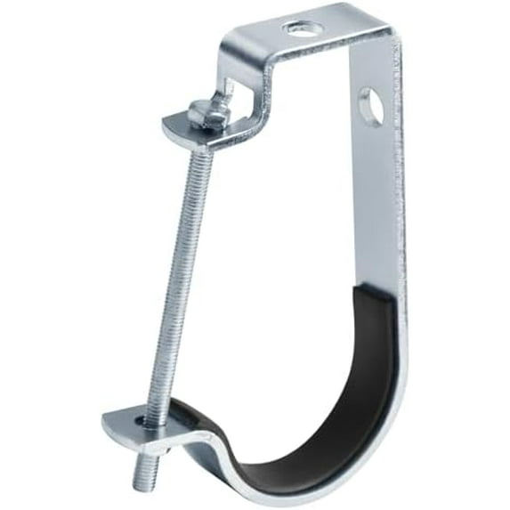 8 Pack Pipe Hanger Clamps Supports,Fits 1-1/2" Nominal Galvanized Steel ...