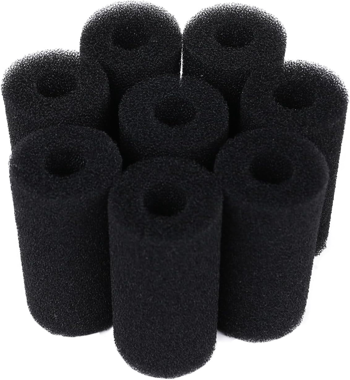 8 Pack Pre-Filter Sponge Aquarium Pre Filter Foam Rolls 0.6” Intake ...