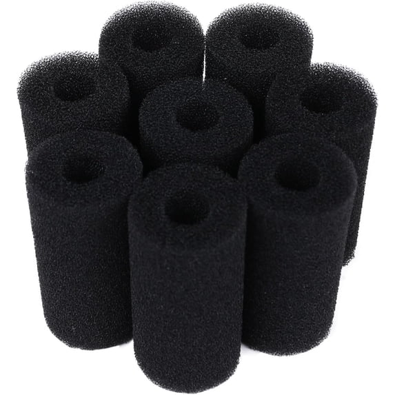 8 Pack Pre-Filter Sponge Aquarium Pre Filter Foam Rolls 0.6” Intake ...