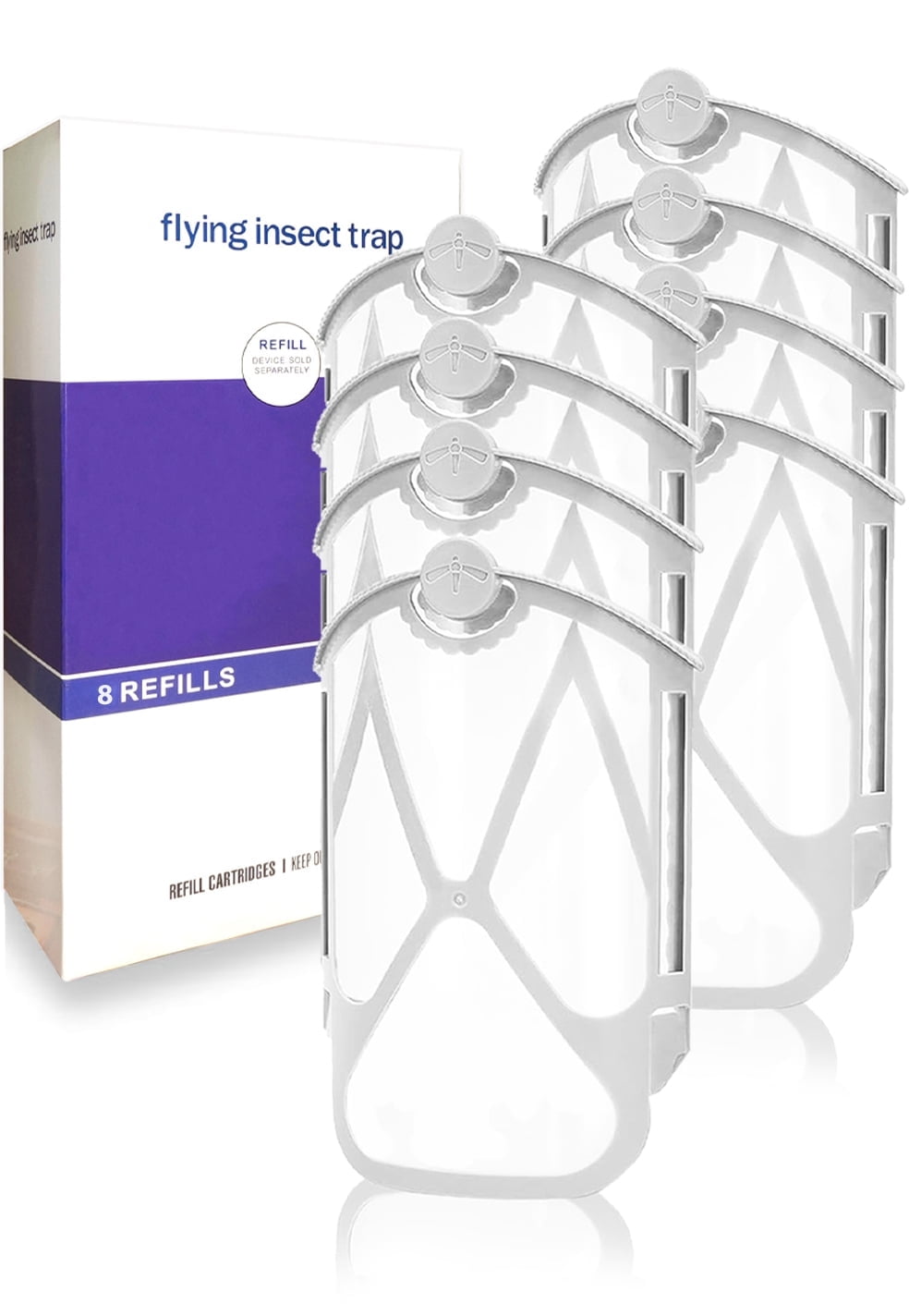 8 Pack Flying Insect Refills Cartridge Kit 100% Compatible with ZEVO ...