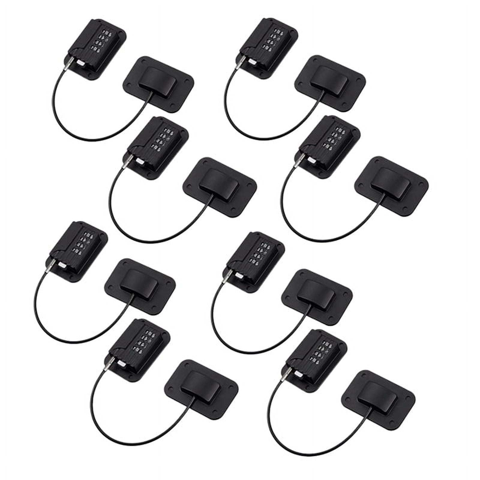 8 Pack Refrigerator Lock Combination Coded,Fridge Lock for Kids Safe ...