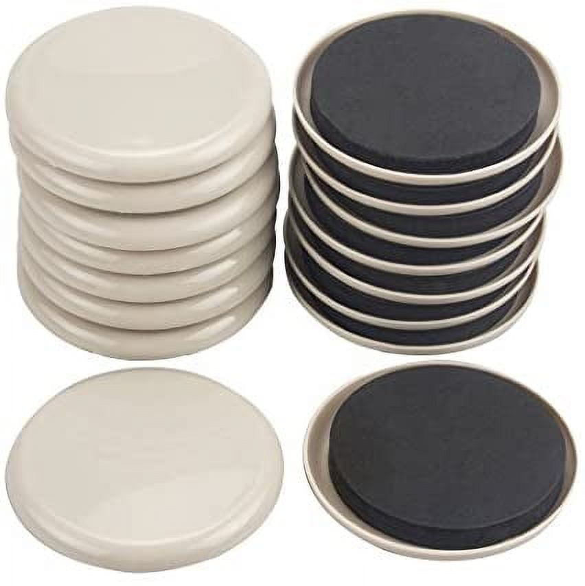 8 Pack Reusable Furniture Slider for Carpet,5 Inch Square Furniture ...