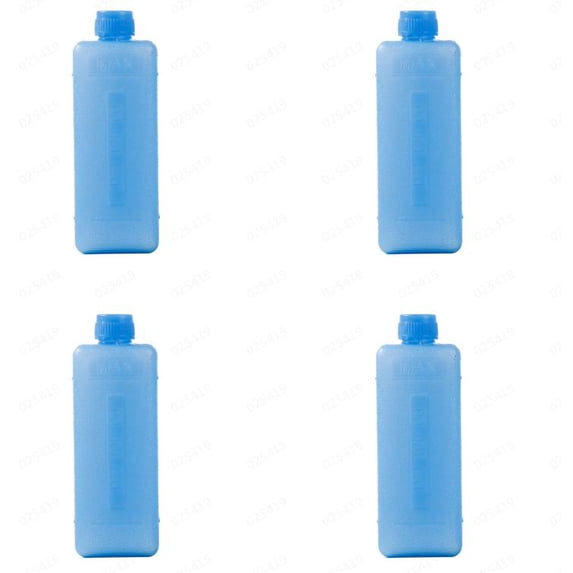 8 Pack Reusable Ice Packs for Coolers, BPA-Free Long Lasting Freezer ...