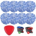 8 Pack RinseClean Spin Mop Refills with 1 Rotating Mop Base Compatible ...