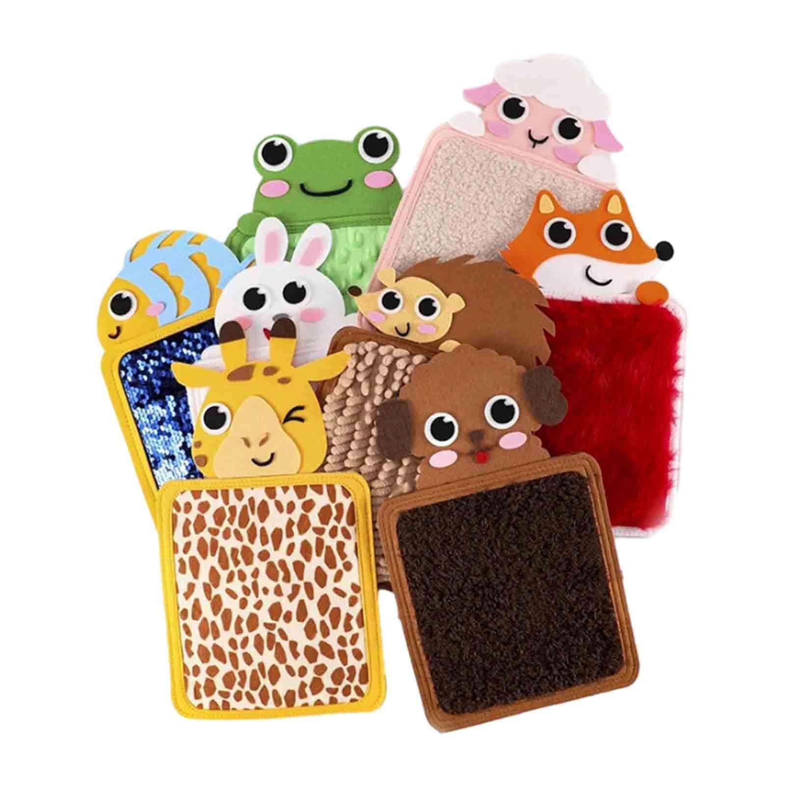 8-Pack Sensory Mats, Zoo Buddies Sensory Mats for Autistic Children ...
