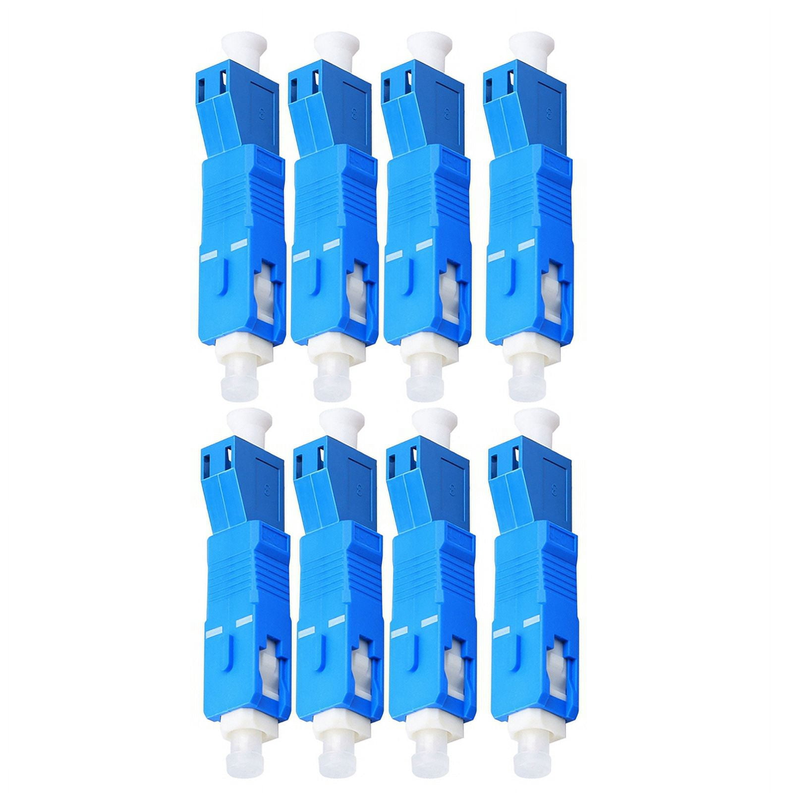 8 Pack Single Mode 9/125Um SC/UPC Male to LC/UPC Female Hybrid Optical ...